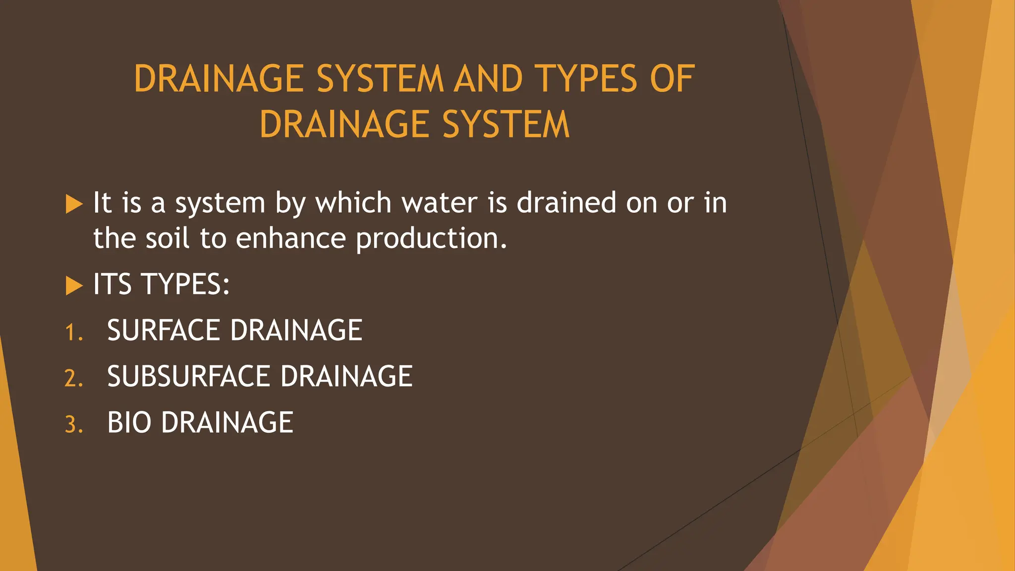 DRAINAGE AND ITS TYPES PPTPPRISI(Prisi).pptx | Gardening | Home & Garden