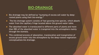 DRAINAGE AND ITS TYPES PPTPPRISI(Prisi).pptx | Gardening | Home & Garden