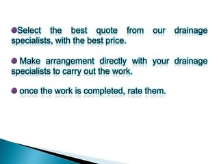 Drainage Qoutes | PPTX