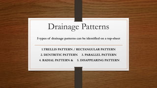 Drainage and Settlement patterns | PPTX