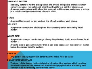 Drainage system | PPT