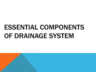 Drainage system | PPT
