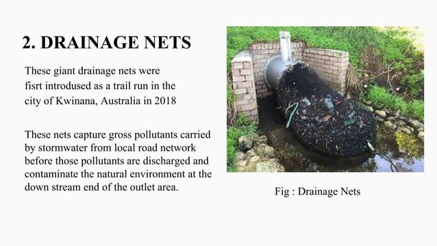 PPT on Drainage system problems and sloutions | PPTX