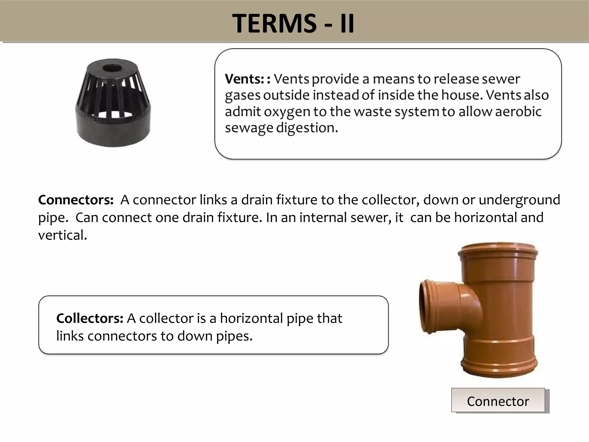 Drainage system one pipe | PPT