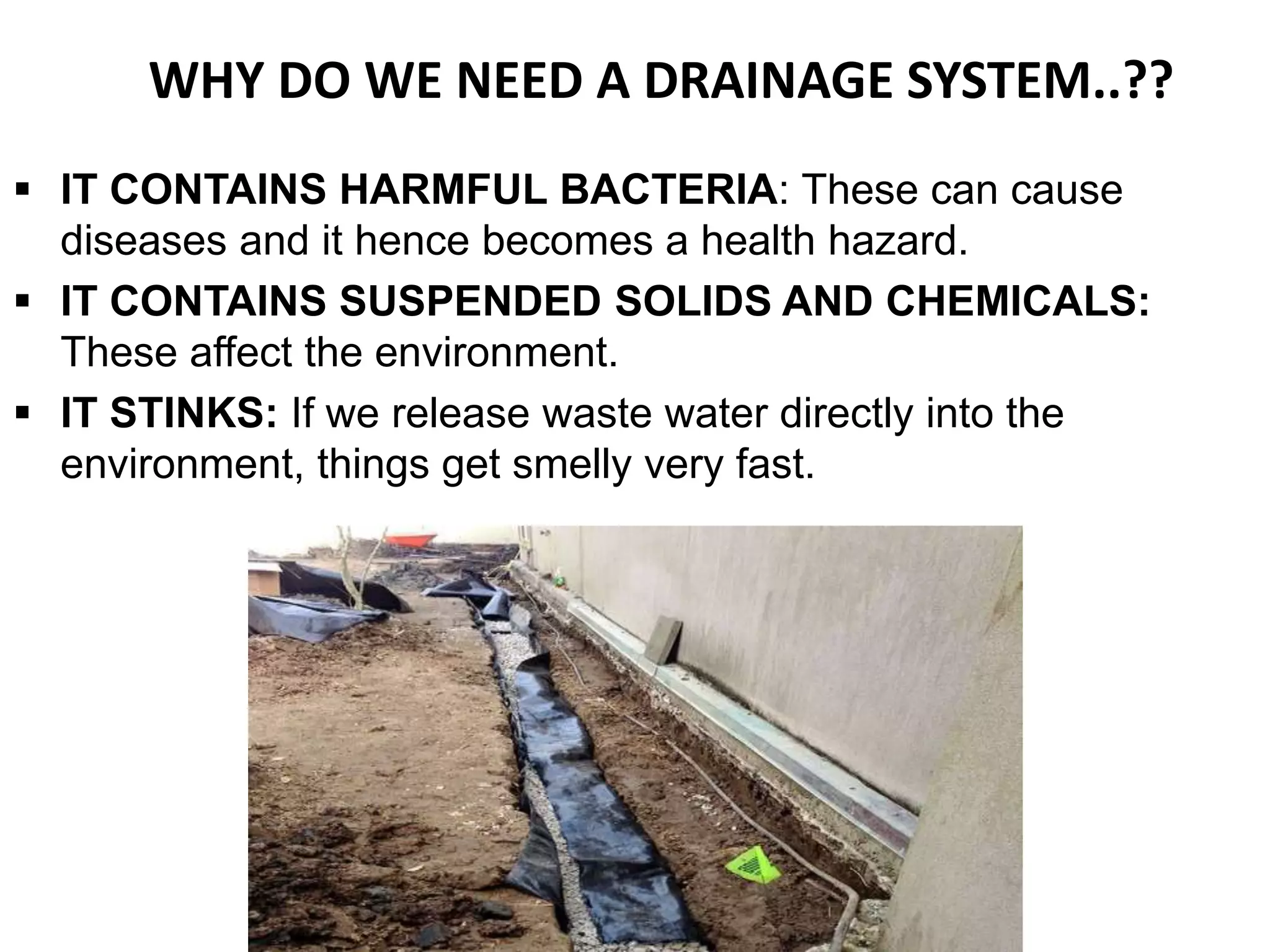 Drainage System | PPTX
