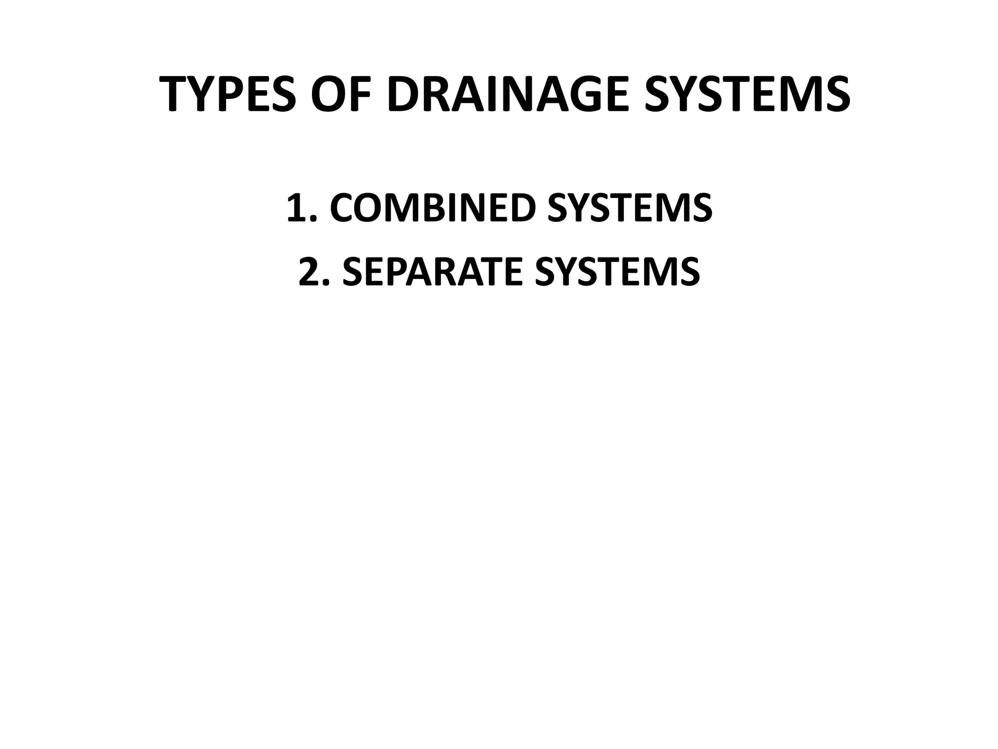 Drainage System | PPTX