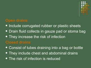 Drainage system in abdominal surgery | PPT