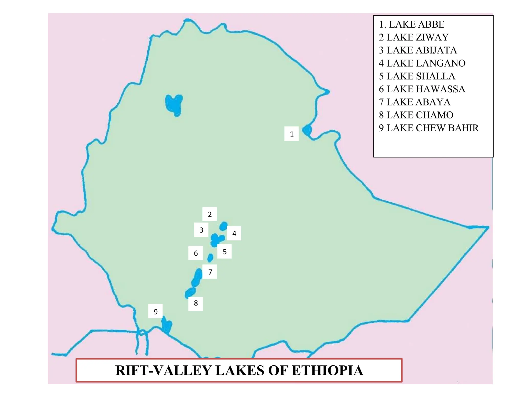 Chapter 4 - Drainage Systems and Water Resources of Ethiopia and the ...