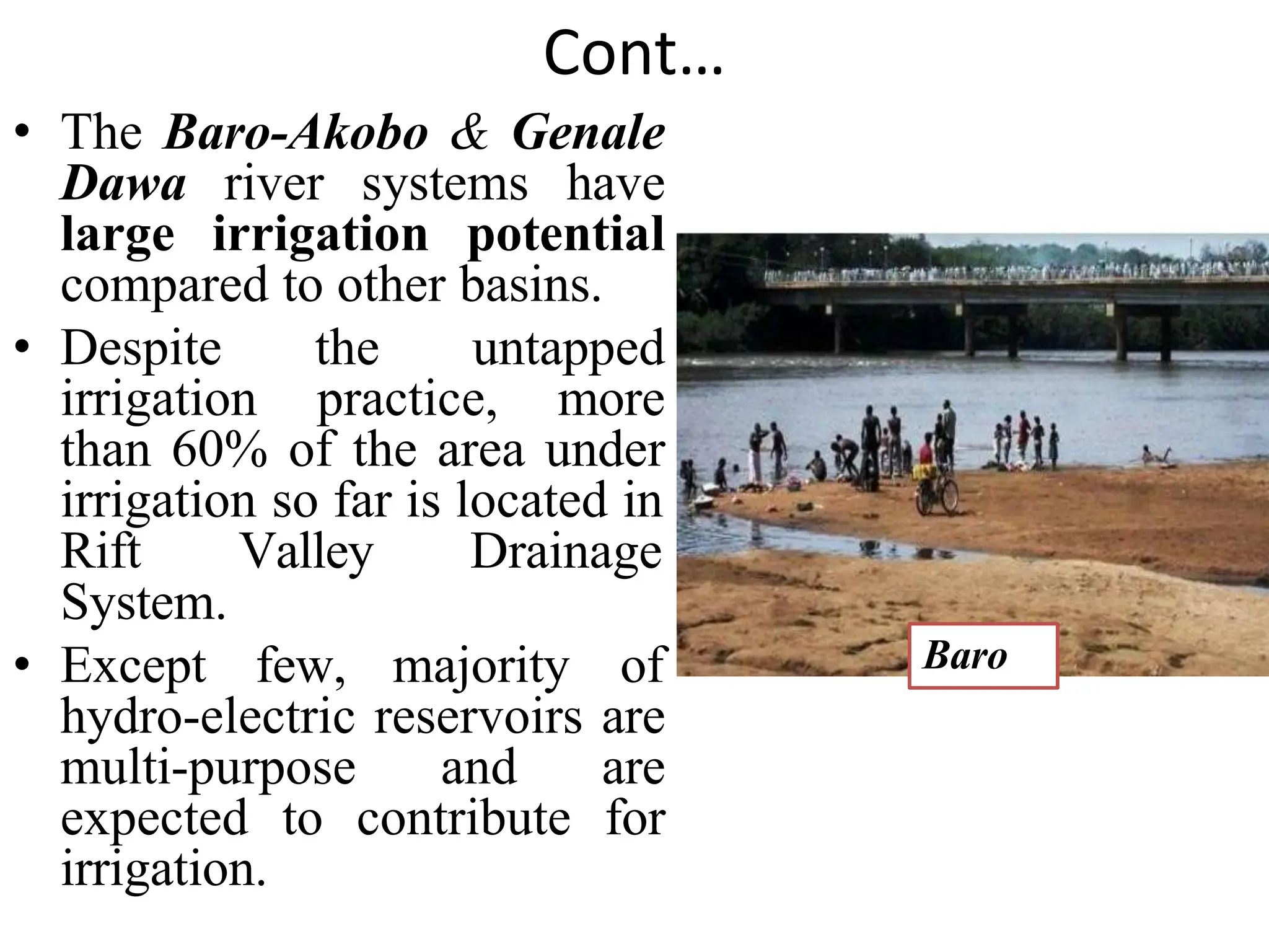 Chapter 4 - Drainage Systems and Water Resources of Ethiopia and the ...