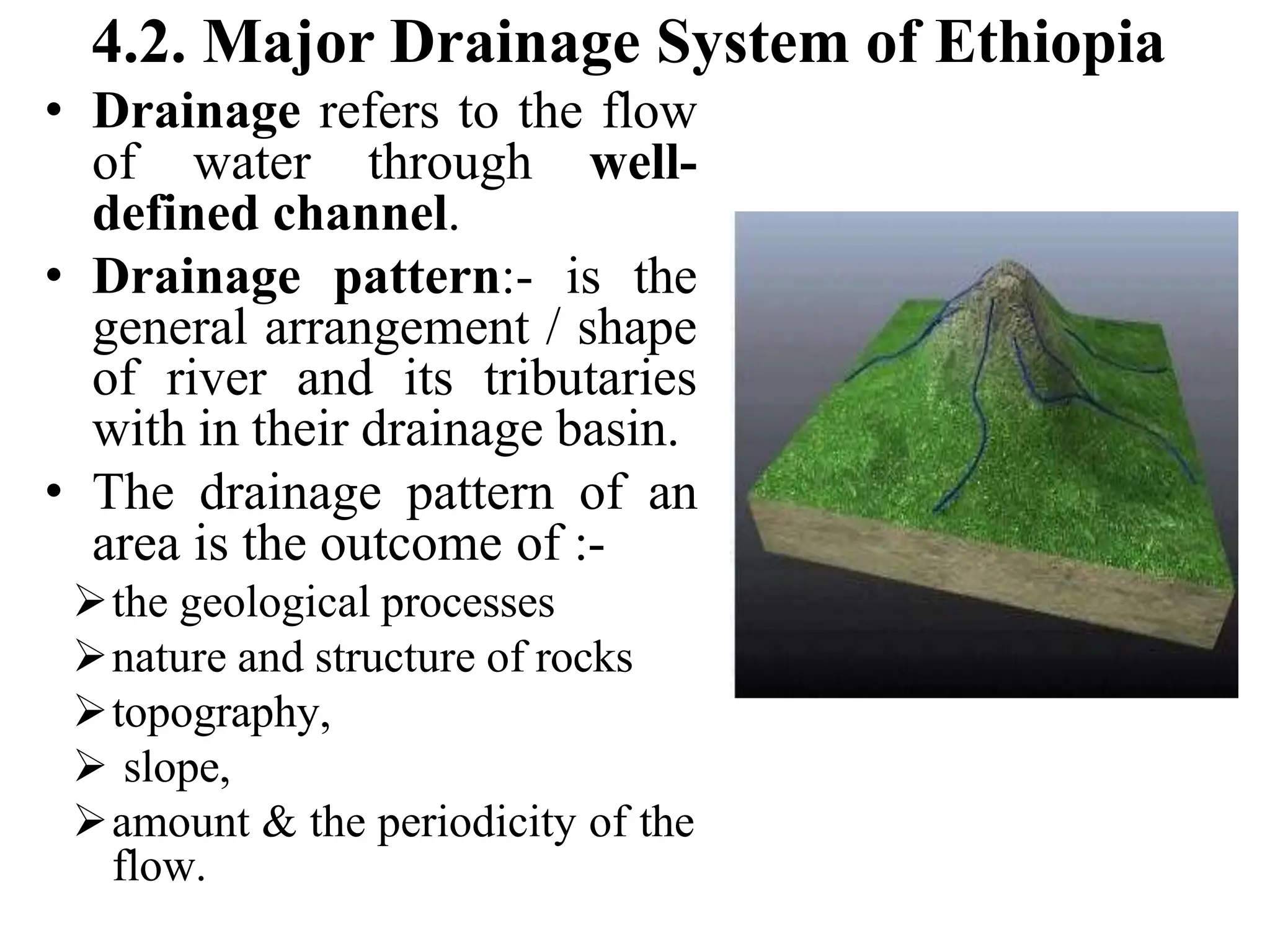 Chapter 4 - Drainage Systems and Water Resources of Ethiopia and the ...