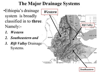 Chapter 4 - Drainage Systems and Water Resources of Ethiopia and the Horn ( GeES 1011) best ppt.pptx