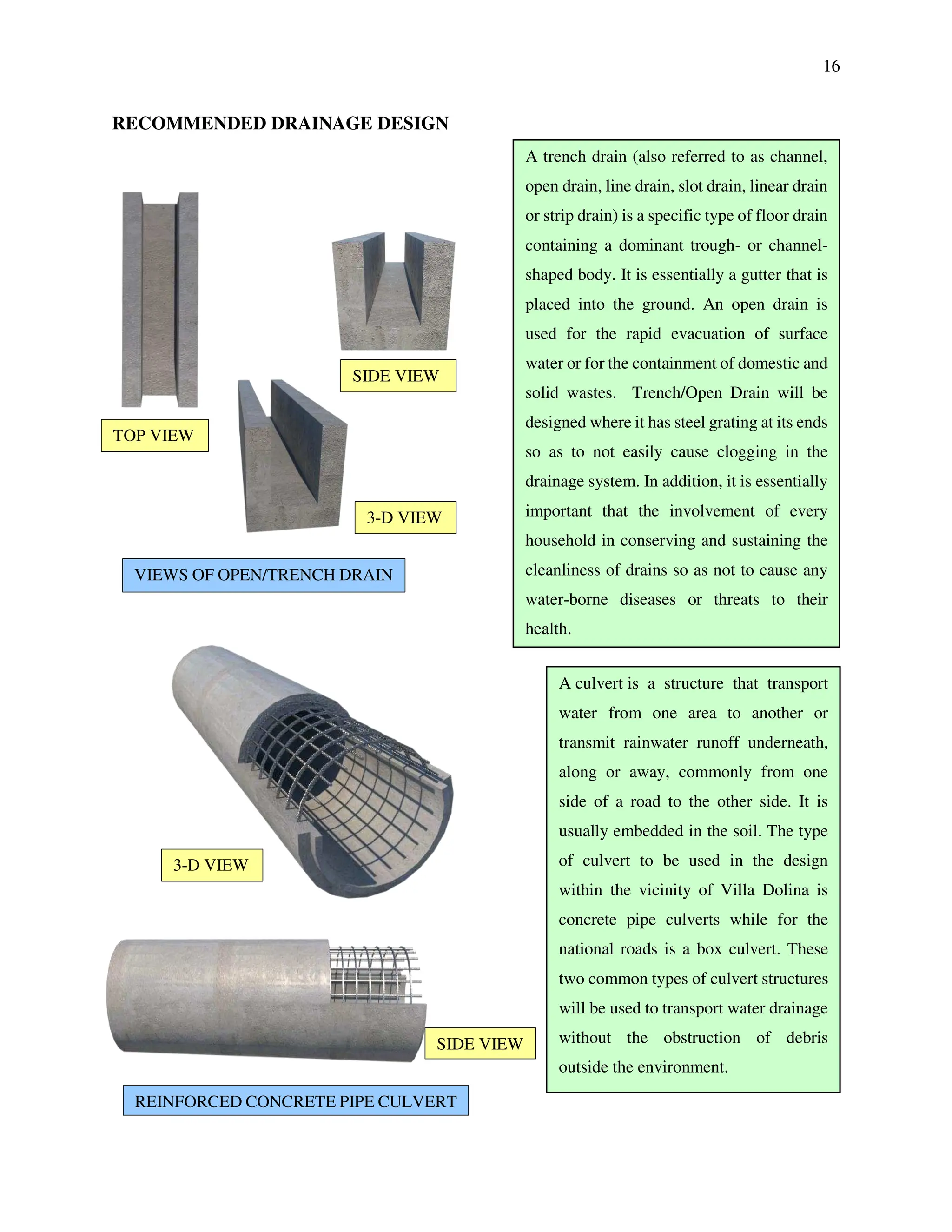 DRAINAGE_SYSTEMS_DESIGN.pdf عبارات تصميم | PDF