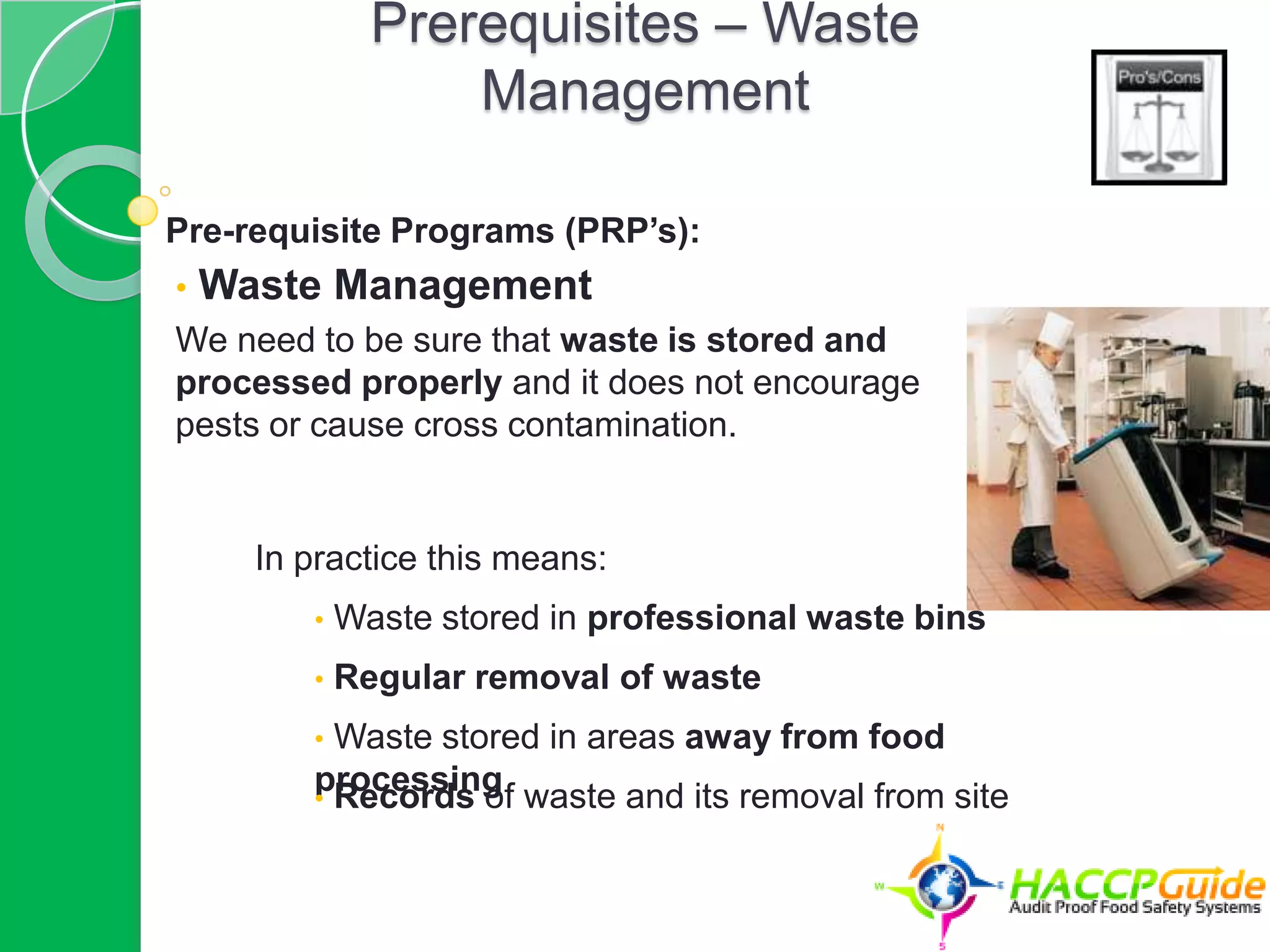 Drainage in Commercial Kitchens is a Pre-Requisite of HACCP Food Safety ...