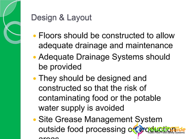 Drainage in Commercial Kitchens is a Pre-Requisite of HACCP Food Safety Management Systems ...