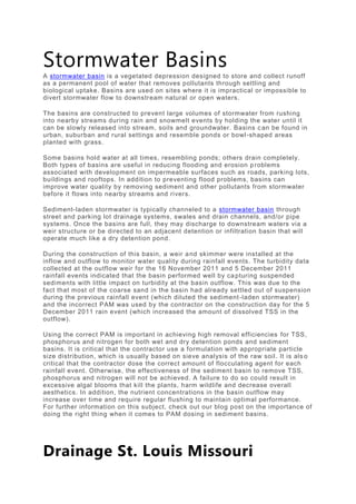 Uncovering the Benefits of Bioretention Basin Construction | DOCX