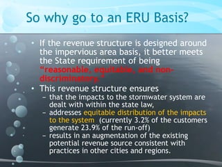Jim Proce - Stormwater & Drainage Utility Fees Analysis and ...