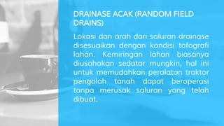 Drainase | PPTX