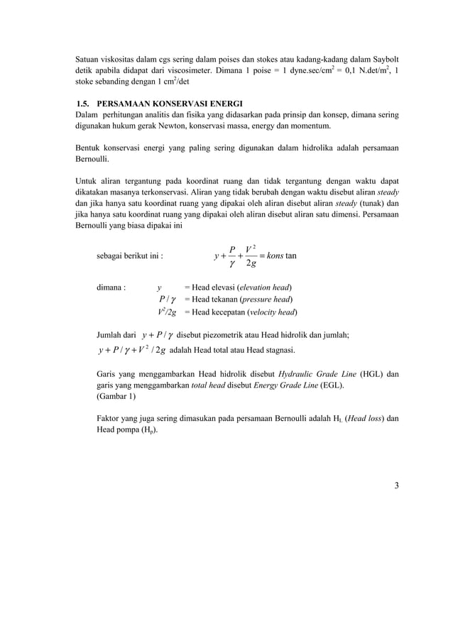 Analisa hidraulika terapan untuk perencanaan drainase | PDF