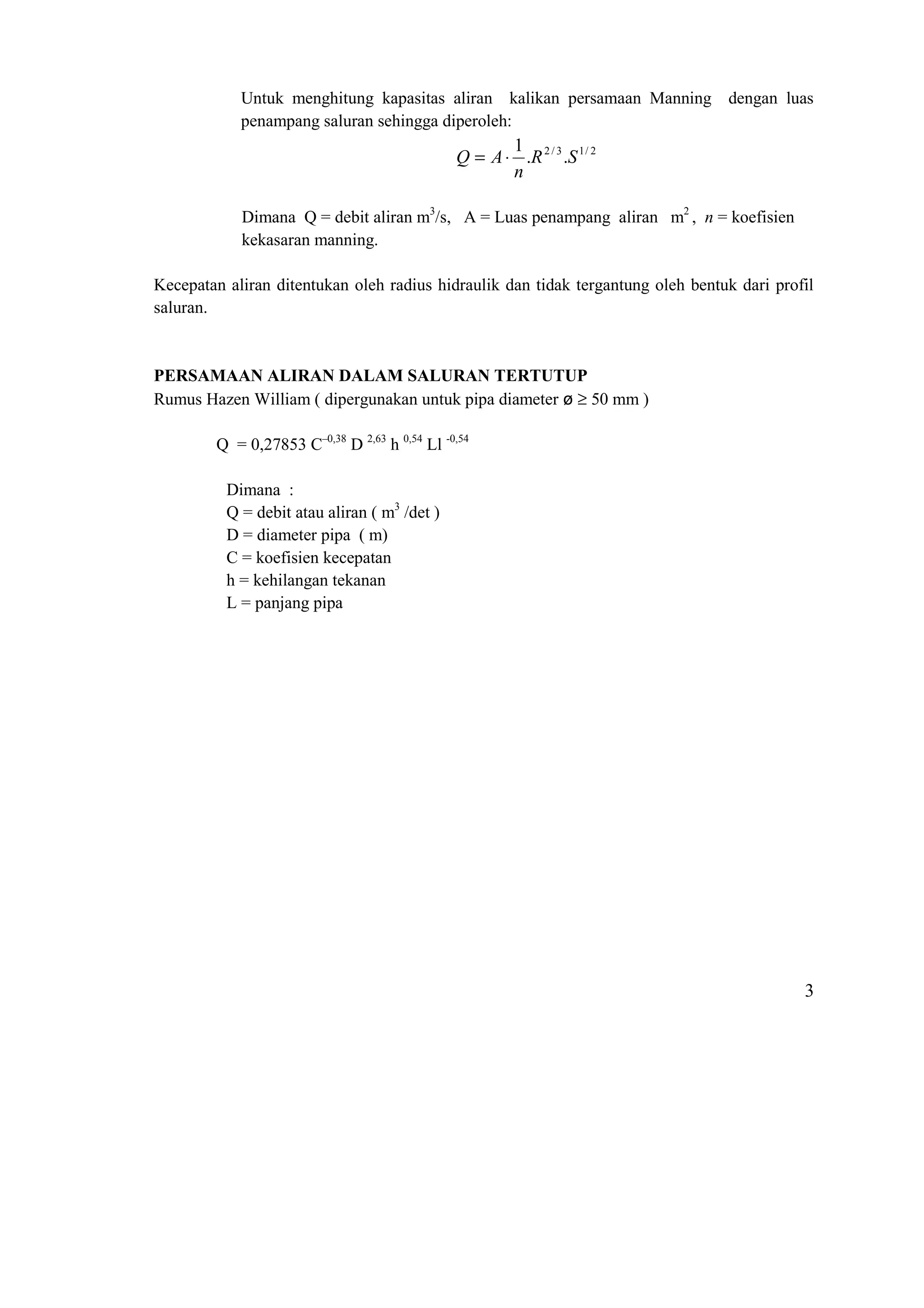 Analisa struktur bangunan air | PDF