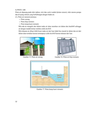 Operasi dan pemeliharaan sistem drainase perkotaan | PDF