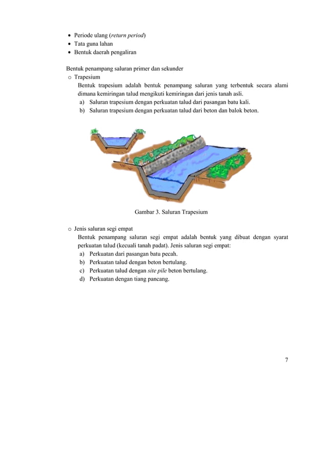 Operasi dan pemeliharaan sistem drainase perkotaan | PDF