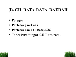 Drainase perkotaan | PPTX