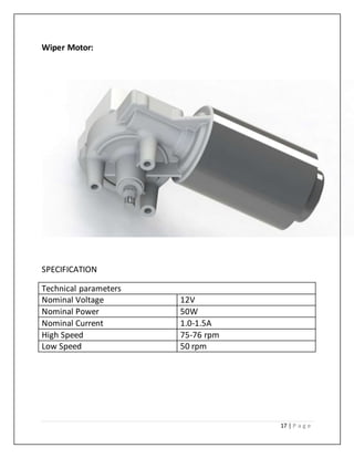 Drain cleaner project report | DOCX