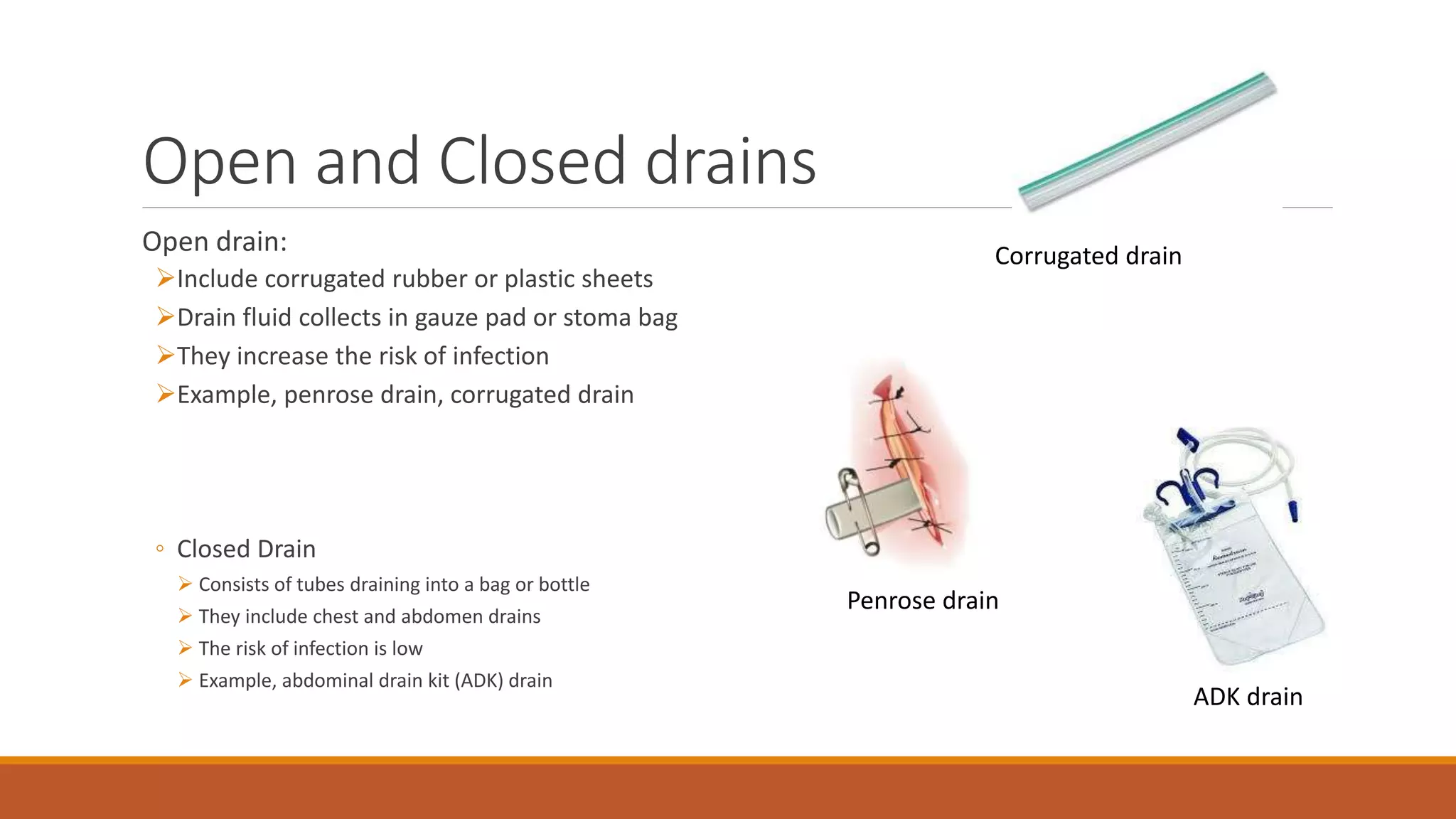 Surgical Drains | PPTX