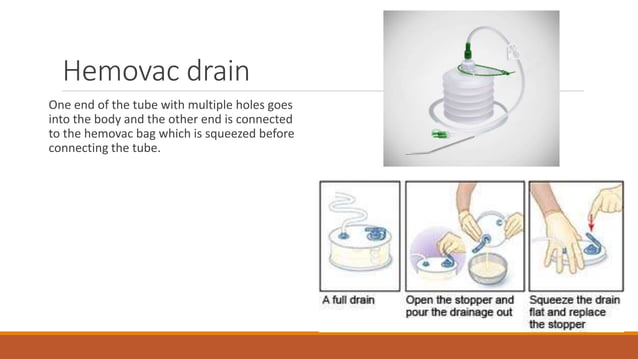 Surgical Drains | PPTX
