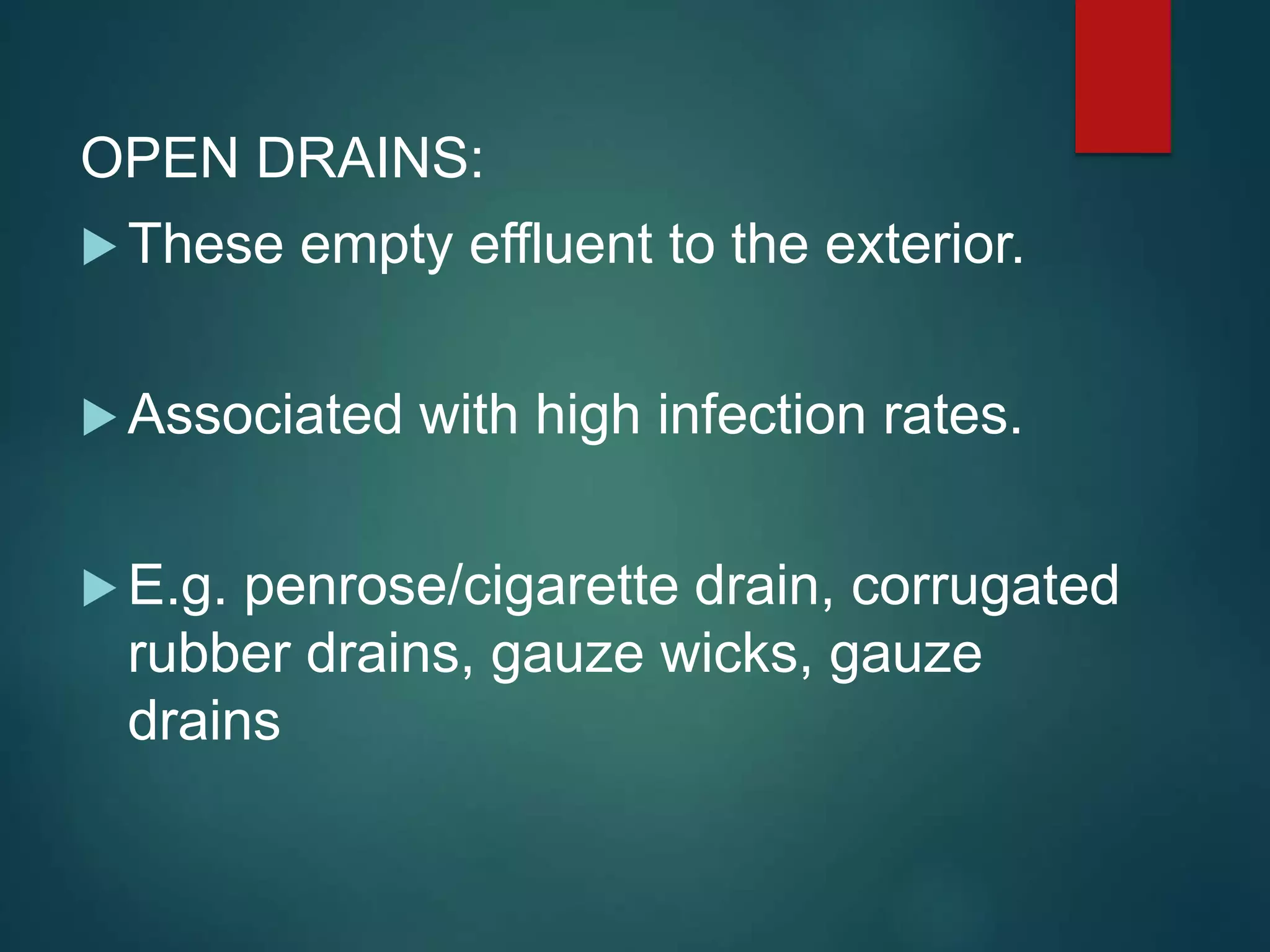 DRAINS AND DRAINAGE SYSTEMS IN SURGERY PPT - Corrected.ppt