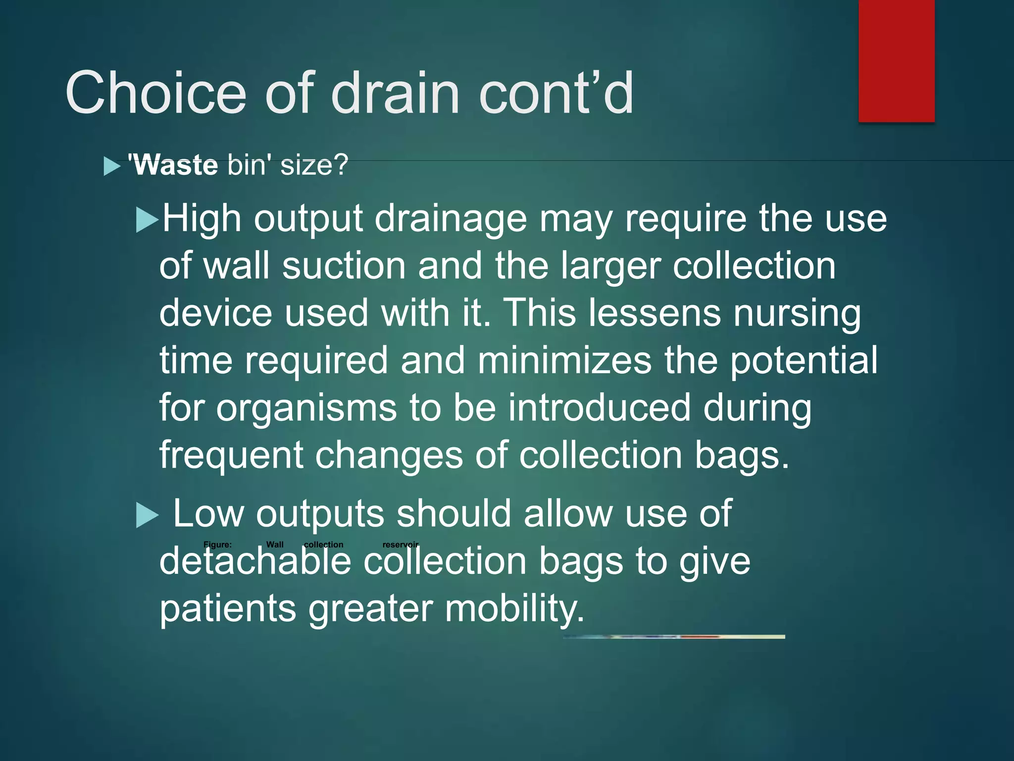 DRAINS AND DRAINAGE SYSTEMS IN SURGERY PPT - Corrected.ppt