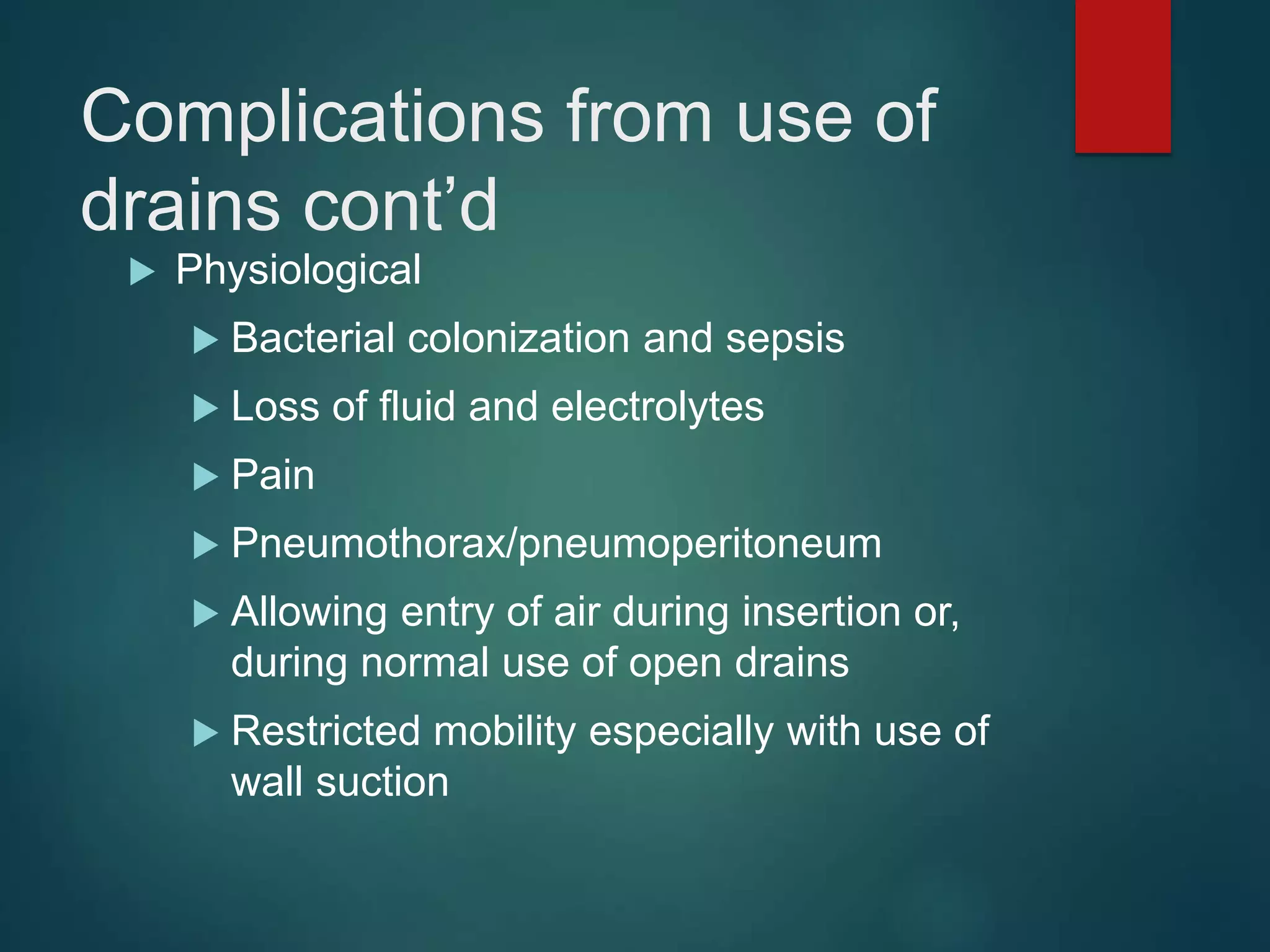 DRAINS AND DRAINAGE SYSTEMS IN SURGERY PPT - Corrected.ppt