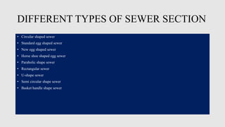 Drains and sewer | PPTX