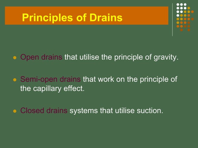 Different types of drains in surgery.ppt | Lung and Respiratory Health ...