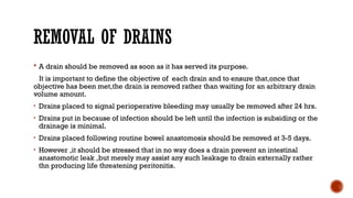 DRAINS IN SURGERY . DR MANISH CHAUDHARY SURGERY RESIDENT,COMSTH, 2024 ...