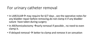 Drains management in surgery | PPTX