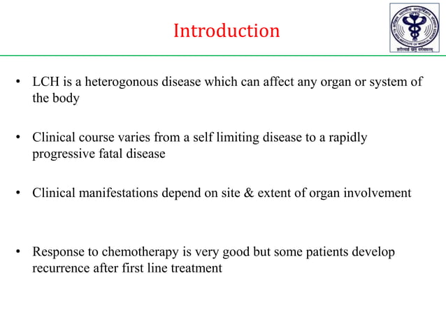 Langerhanse Cell Histiocytosis | PPTX | Cancer | Diseases and Conditions