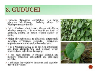 ROLE OF MEDHYA RASAYANA IN SHORT TERM MEMORY BYDR AJITH KUMAR | PPT