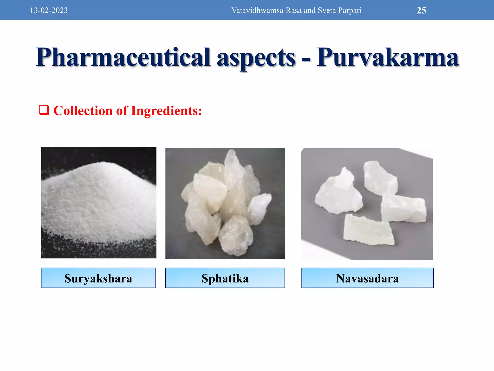 VATA VIDVAMSAKA RASA AND SHWETA PARPATI | PPTX