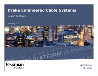 Draka Offshore Engineered Cable Systems | PDF
