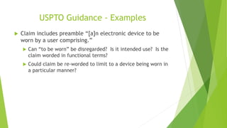 Meeting the Specs: Precision in Patent Specifications | PPT