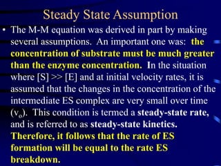 enzyme kinetics-how it works, michelis menten equation | PPT