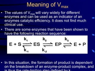 enzyme kinetics-how it works, michelis menten equation | PPT