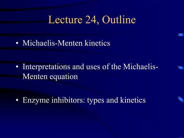 enzyme kinetics-how it works, michelis menten equation | PPT