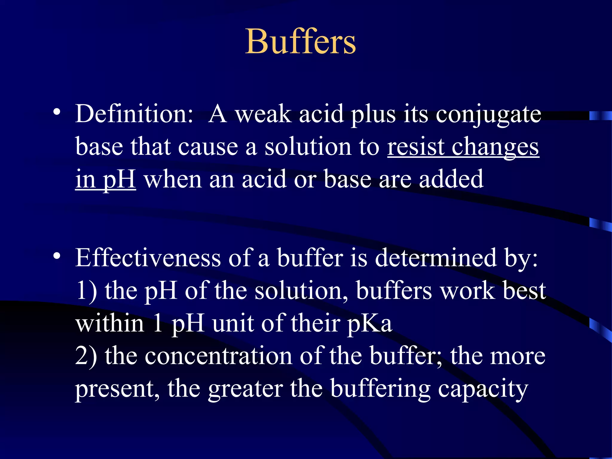 Water, pH and Dissociation | PPT