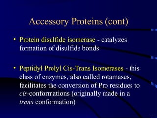 Higher Order Protein Structures | PPT