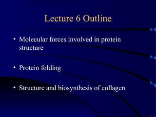 Higher Order Protein Structures | PPT