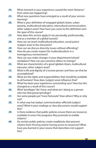 Drake University Global Service-Learning Guidebook | PDF