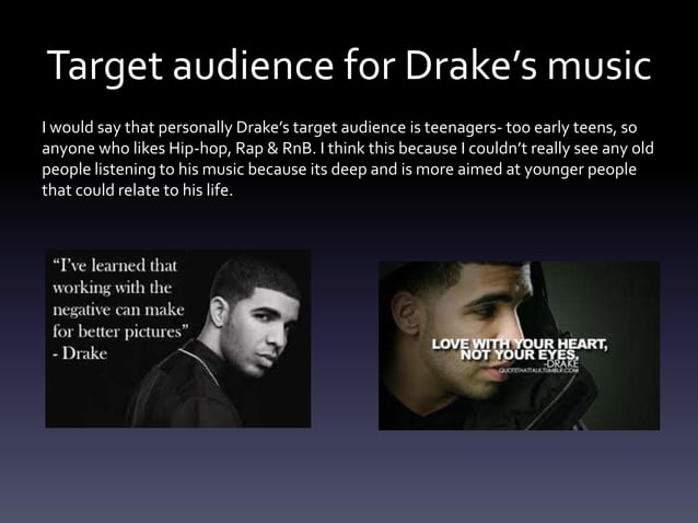 Drake presentation | PPTX | Hip Hop Music | Music