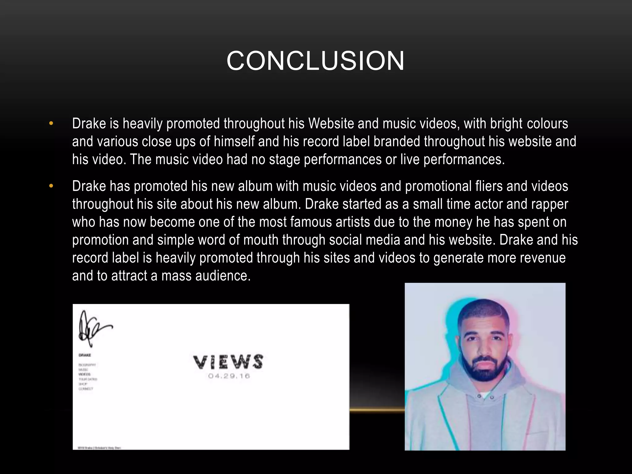 Drake - Cross Media Case Study Presentation | PPTX
